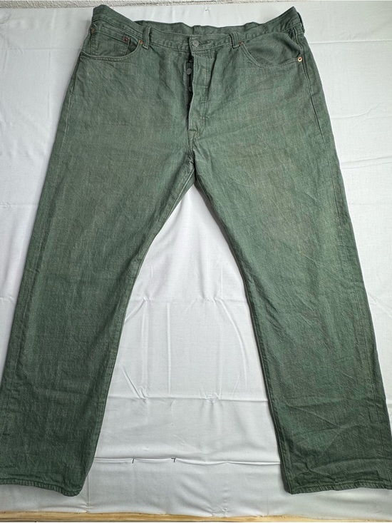 Levis Strauss | Jeans | Slim Straight Mens Jeans In Olive Green | Poshmark